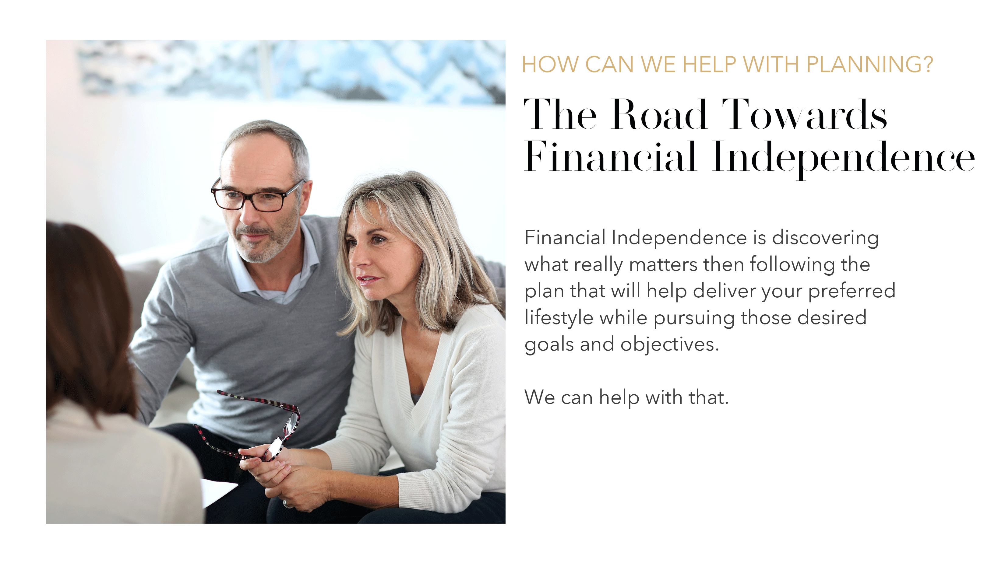 A - Service: Foundational Financial Planning - Keeler Thomas Management